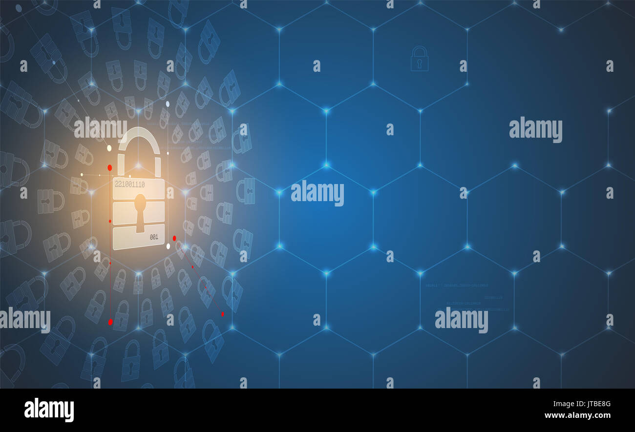 Cyber security and information or network protection. Future cyber ...