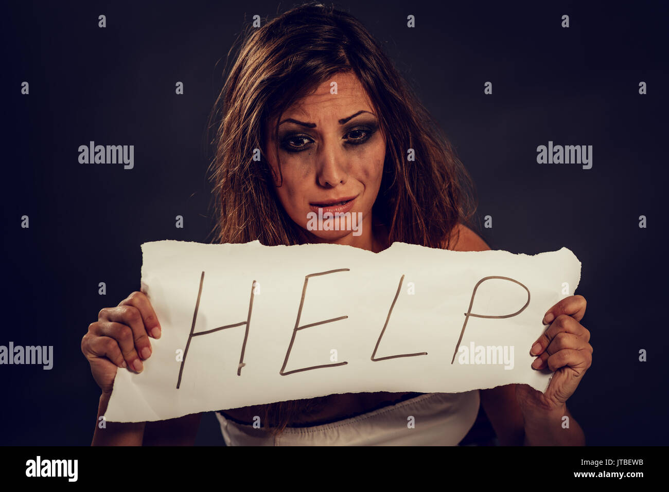 Abused woman hi-res stock photography and images - Alamy