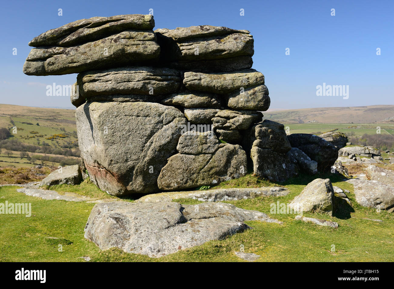 Granite tors hi-res stock photography and images - Alamy