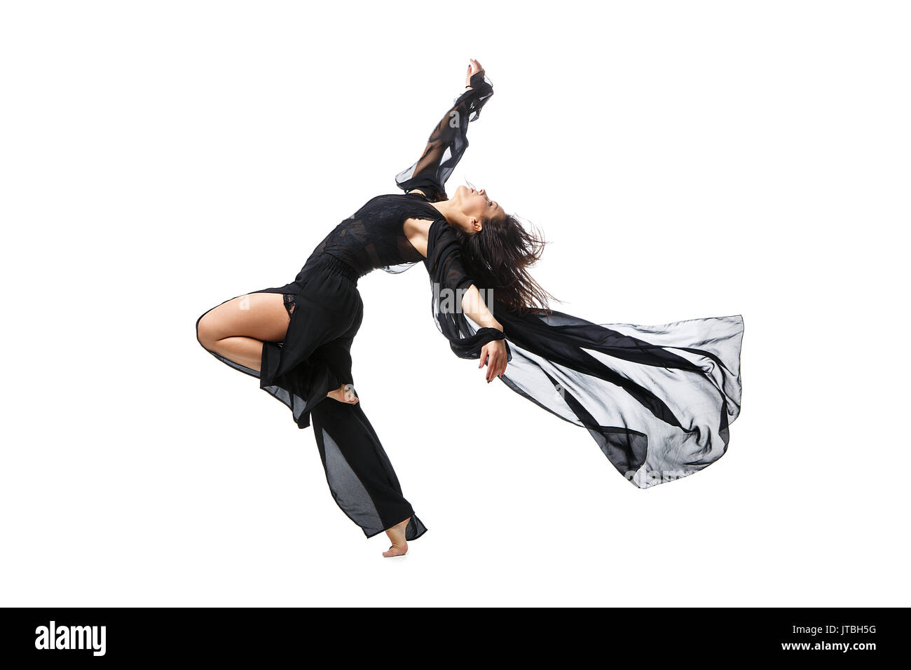 Beautiful modern dancer girl Stock Photo - Alamy