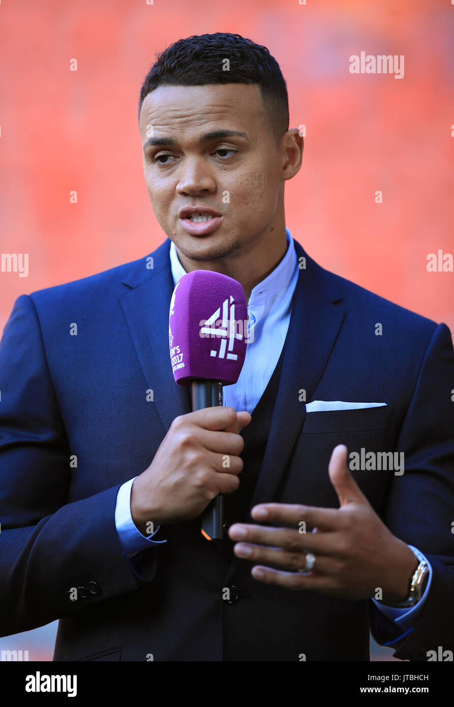 Channel 4 pundit Jermaine Jenas Stock Photo - Alamy