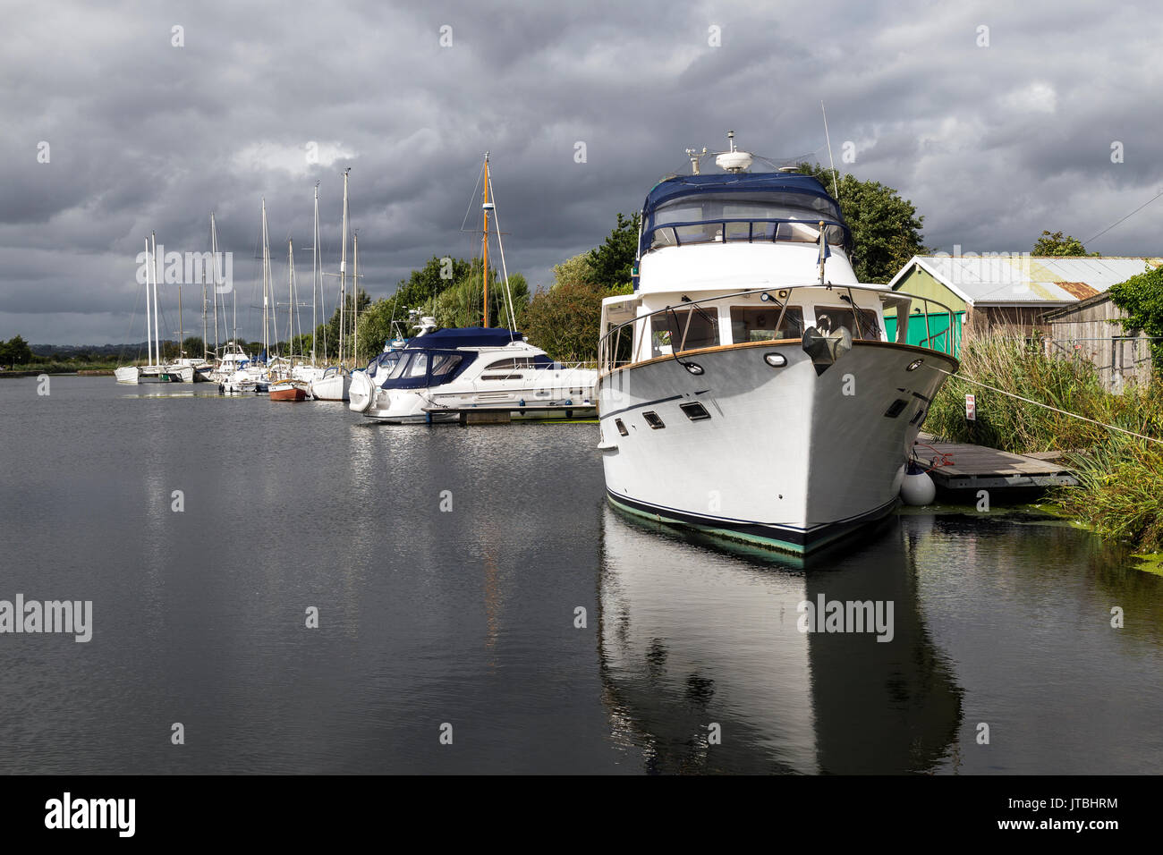 Exeter ship Canal at turf locks, turf hotel, Devon, England, Exeter ...