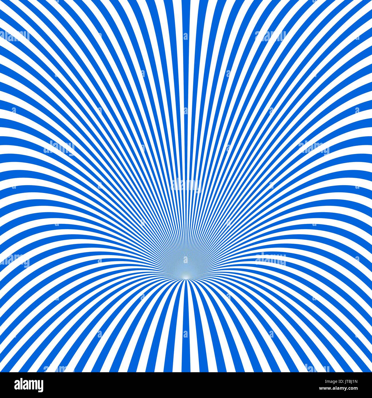 Curved radial stripe background - vector graphic from curved rays Stock ...