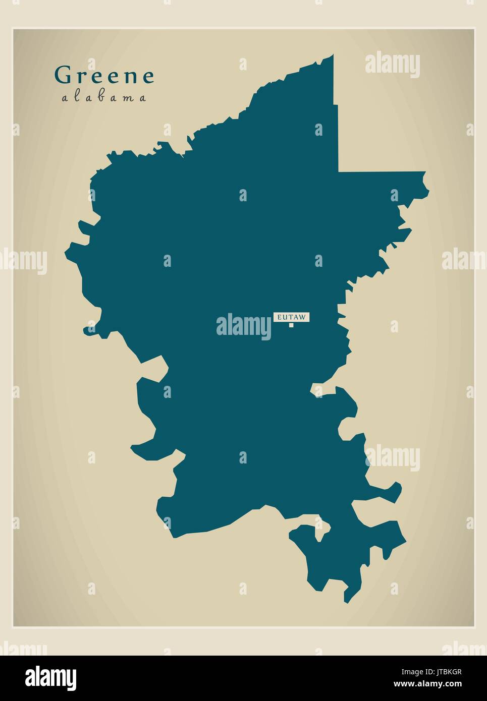 Greene map vector hi-res stock photography and images - Alamy