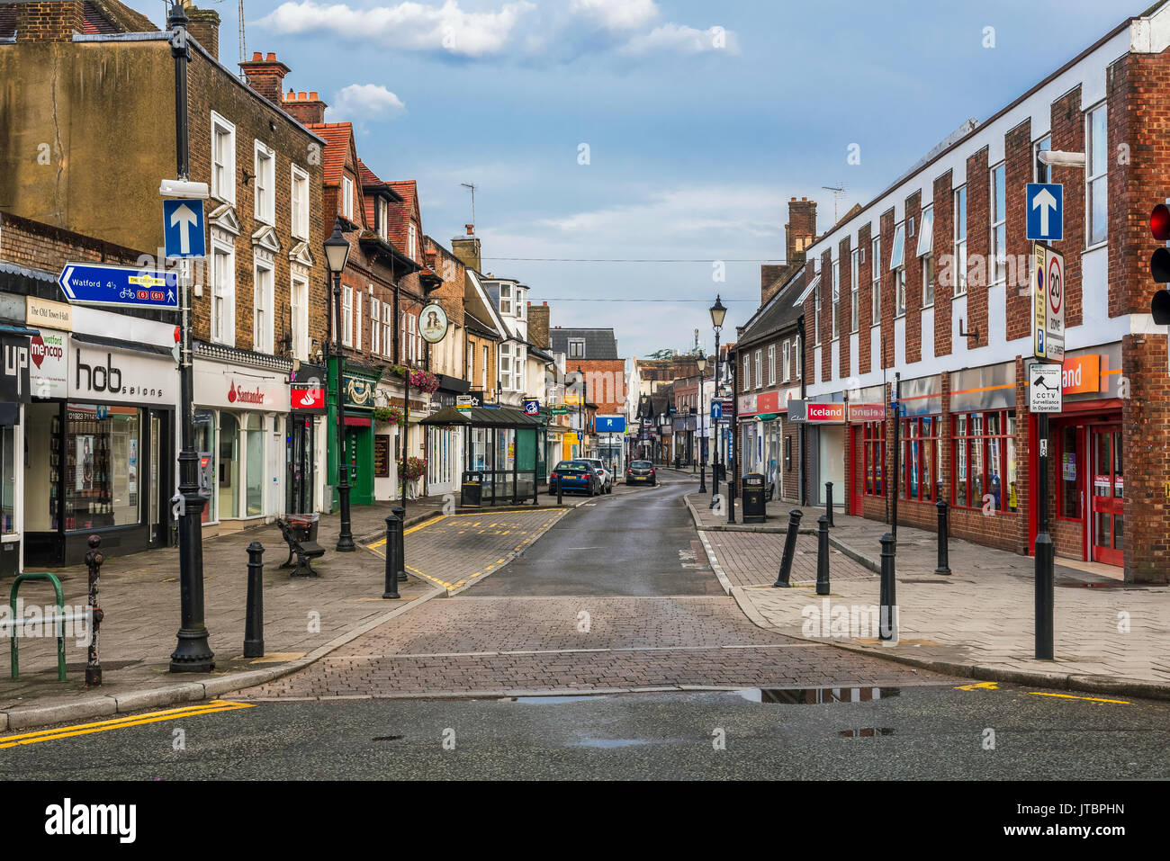 Rickmansworth High Street Stock Photo - Alamy