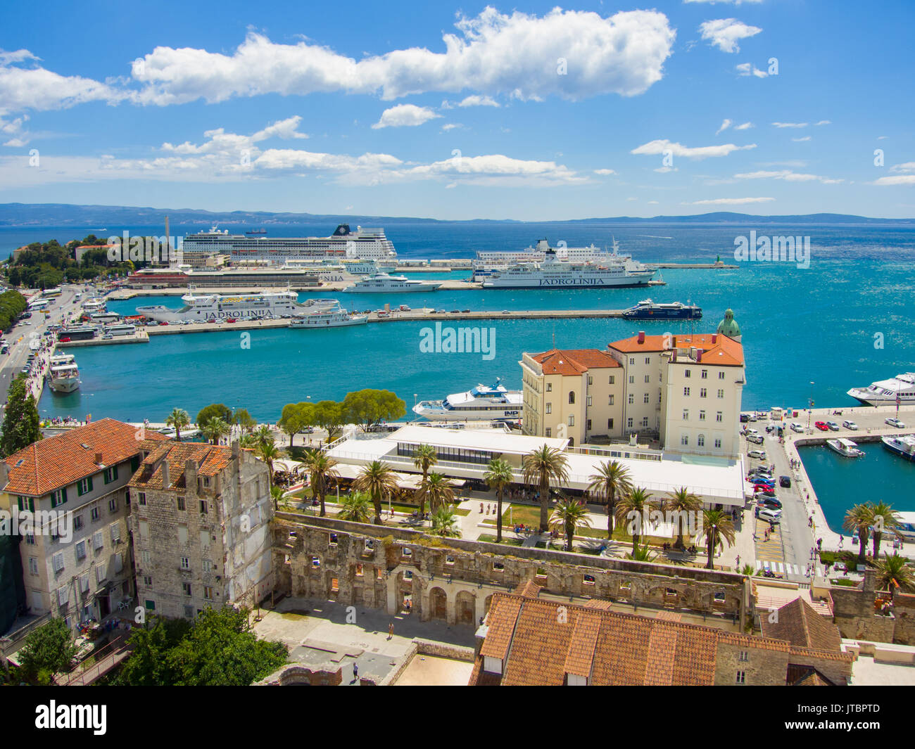Split Old Town Stock Photo - Alamy
