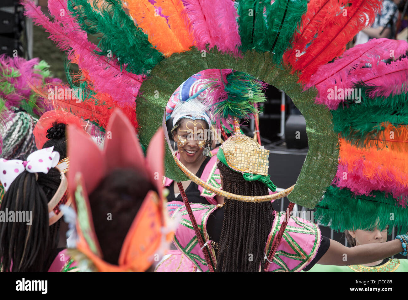 Black community parade hi-res stock photography and images - Alamy