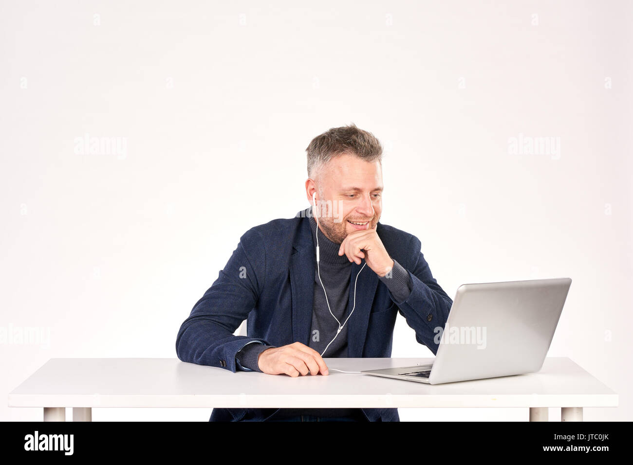 Business video call Stock Photo - Alamy