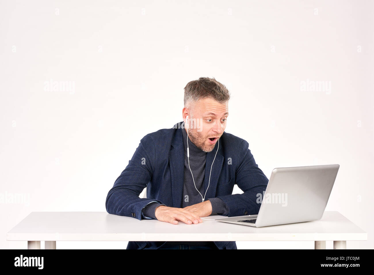 Business video call Stock Photo - Alamy