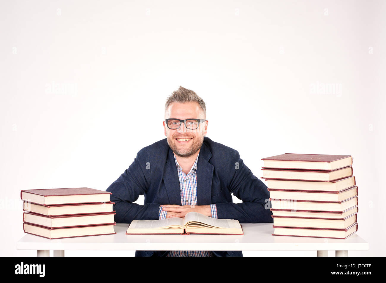 Professor eyeglasses hi-res stock photography and images - Alamy