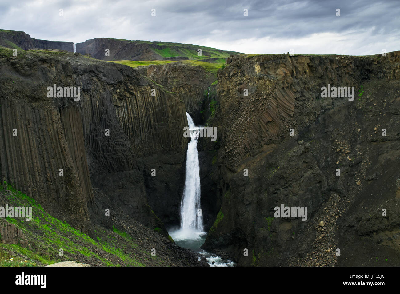 Litlanesfoss Waterfall, Iceland Stock Photo - Alamy