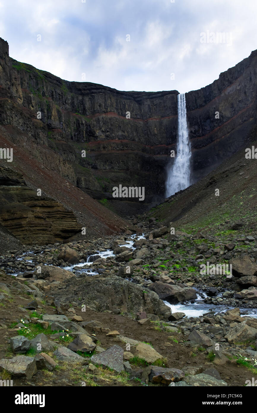 Litlanesfoss Waterfall, Iceland Stock Photo - Alamy
