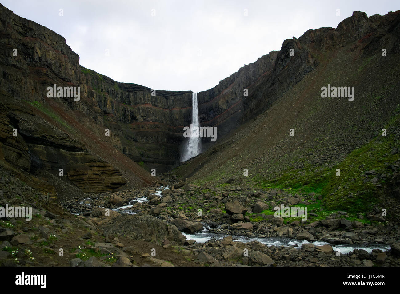 Litlanesfoss Waterfall, Iceland Stock Photo - Alamy