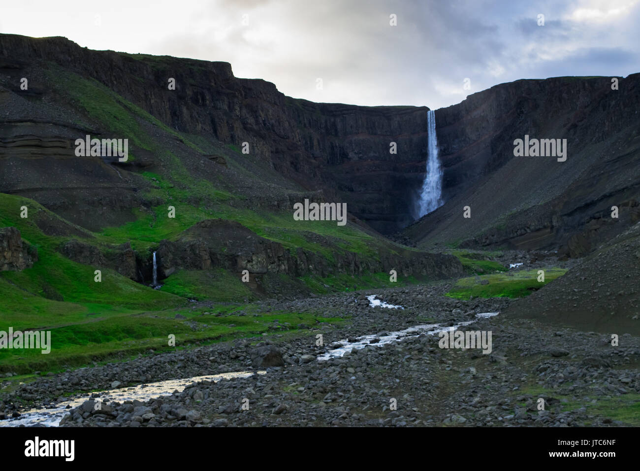 Litlanesfoss Waterfall, Iceland Stock Photo - Alamy