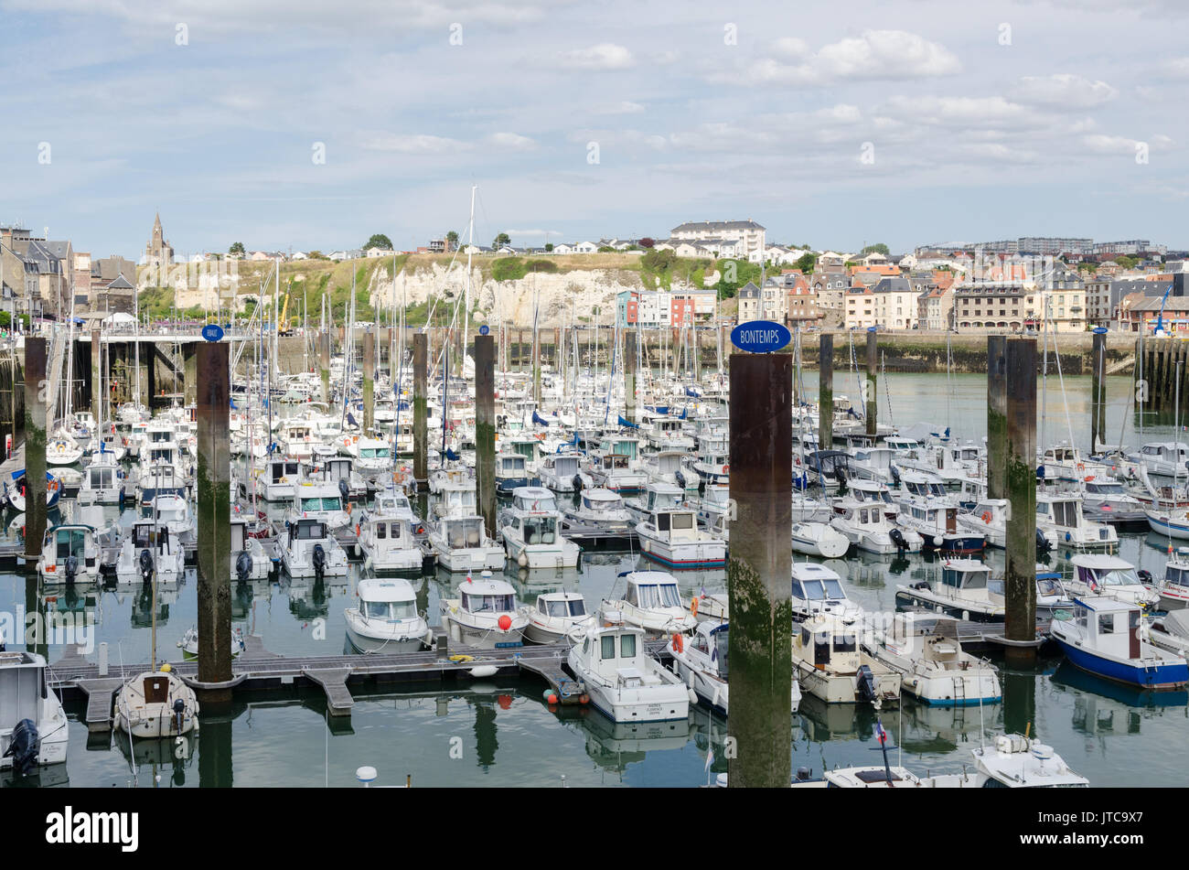 Normandy harbour of dieppe hi-res stock photography and images - Alamy