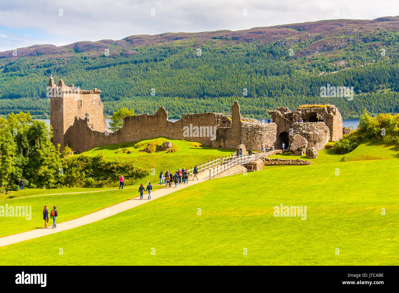 Loch ness monster at castle hi-res stock photography and images - Alamy