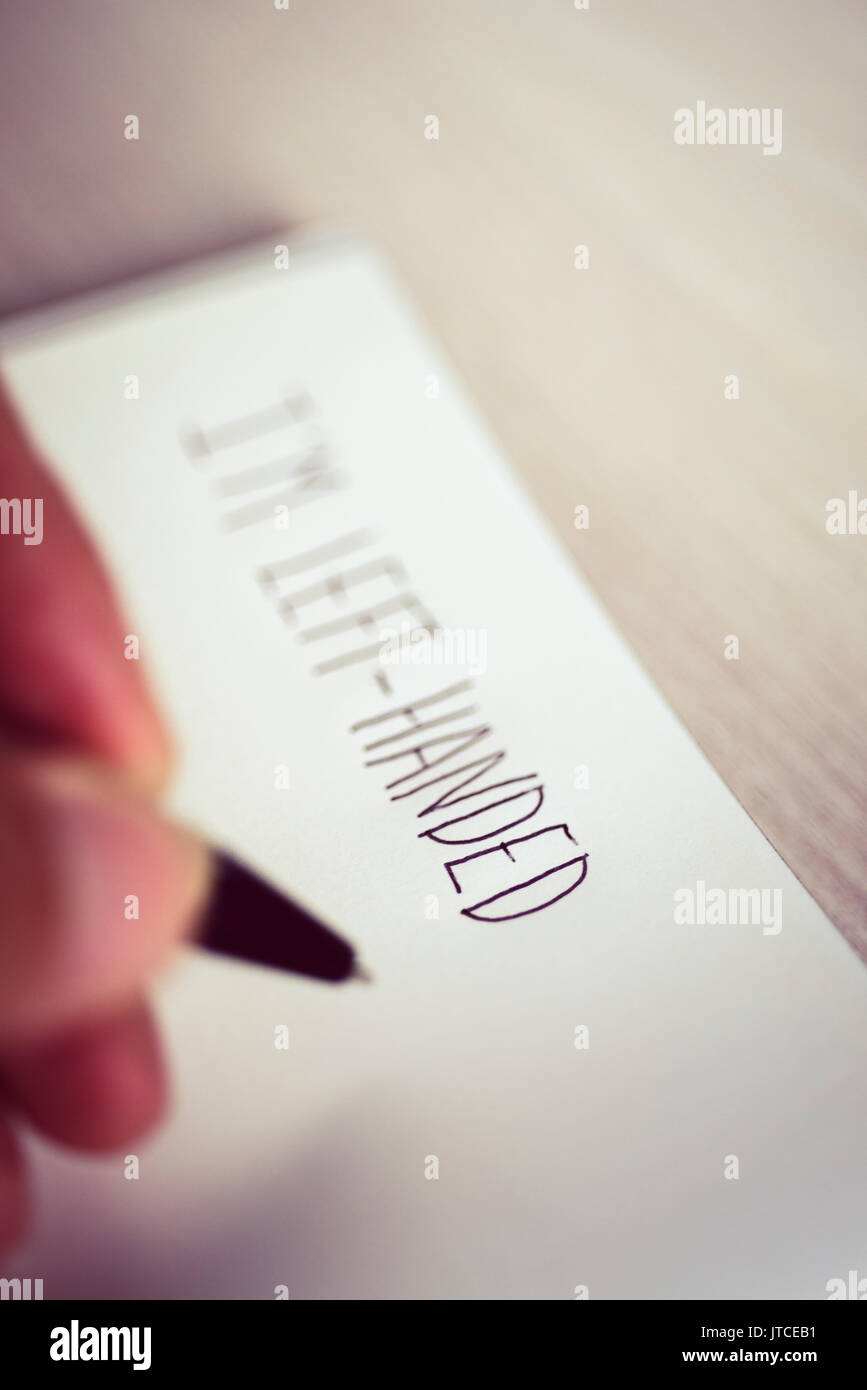 Left Handed Table Stock Photos & Left Handed Table Stock Images - Alamy