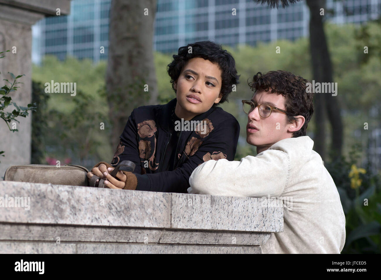 THE ONLY LIVING BOY IN NEW YORK, from left: Kiersey Clemons, Callum ...