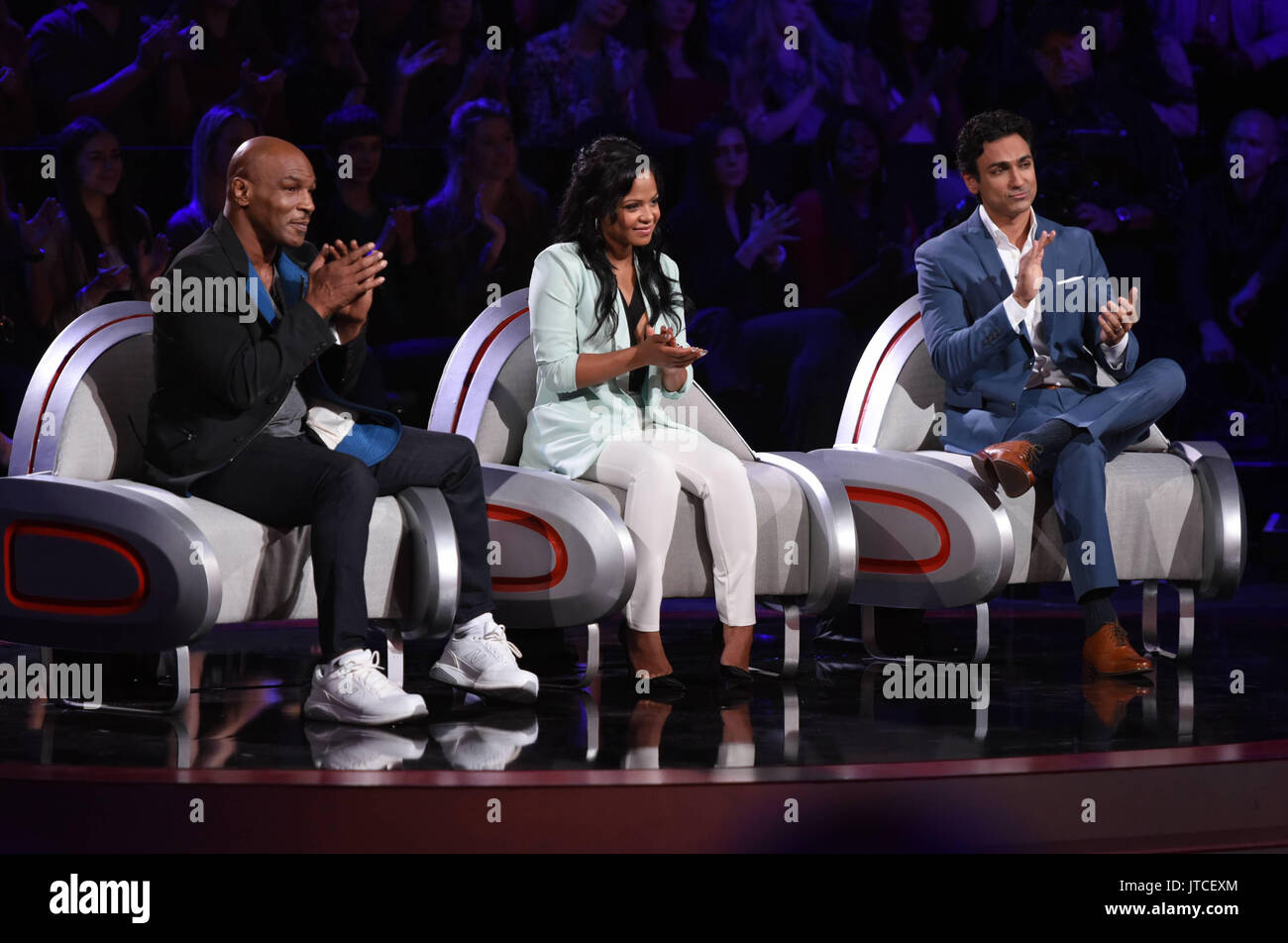 SUPERHUMAN, (from left): panelists Mike Tyson, Christina Milian, Dr ...