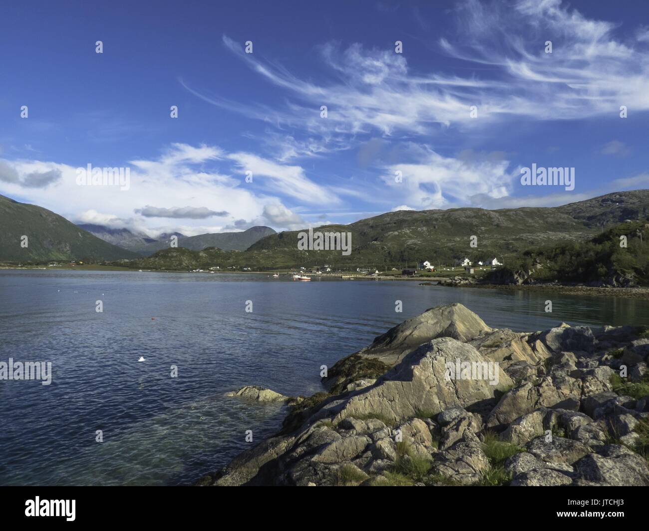 summer in northern Norway, july 2016 | usage worldwide Stock Photo - Alamy