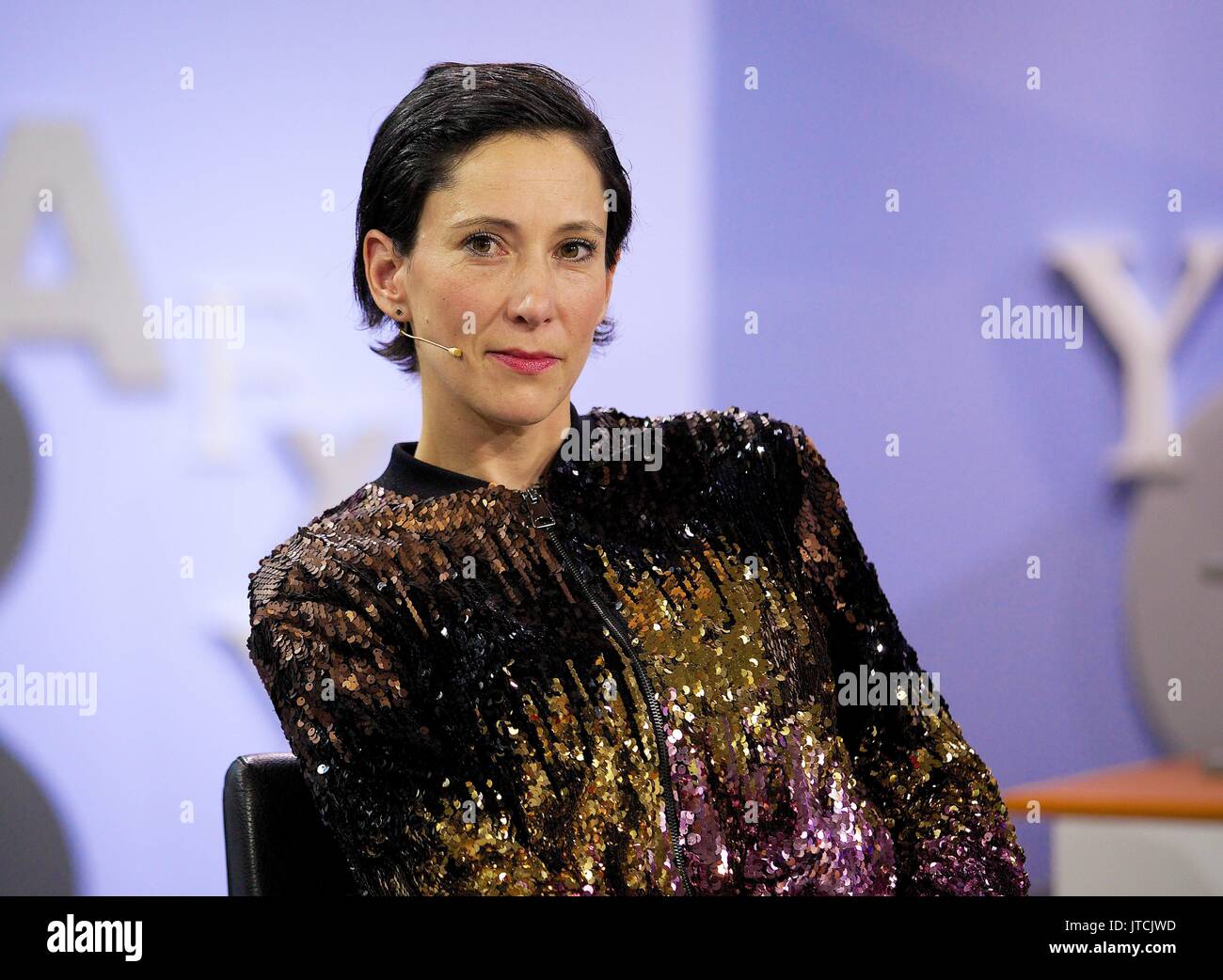 Saskia De Coster, belgian writer. | usage worldwide Stock Photo - Alamy