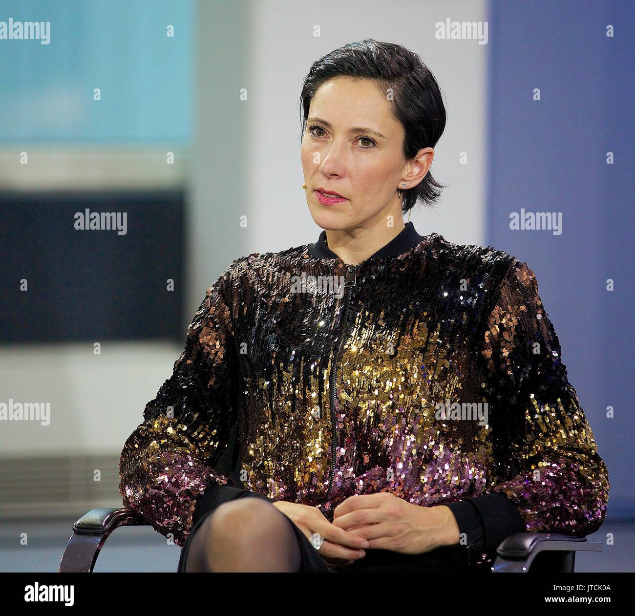 Saskia De Coster, belgian writer. | usage worldwide Stock Photo - Alamy