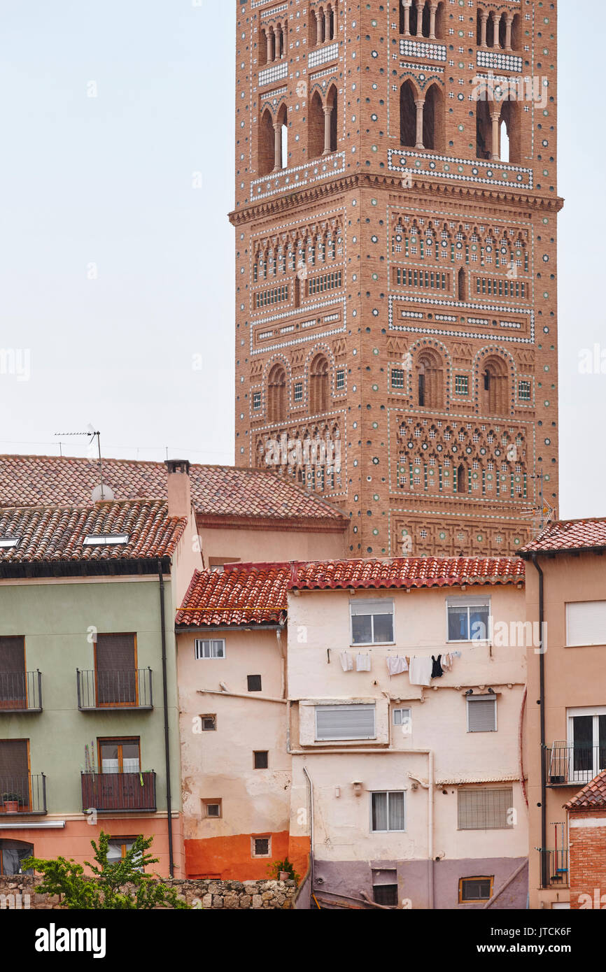 Mudejar tower of el salvador hi-res stock photography and images - Alamy
