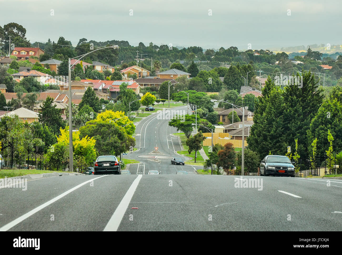 Central district of Melbourne. Australia Stock Photo - Alamy