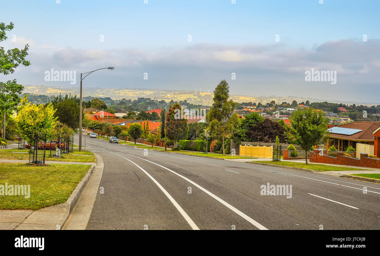 Central district of Melbourne. Australia Stock Photo - Alamy
