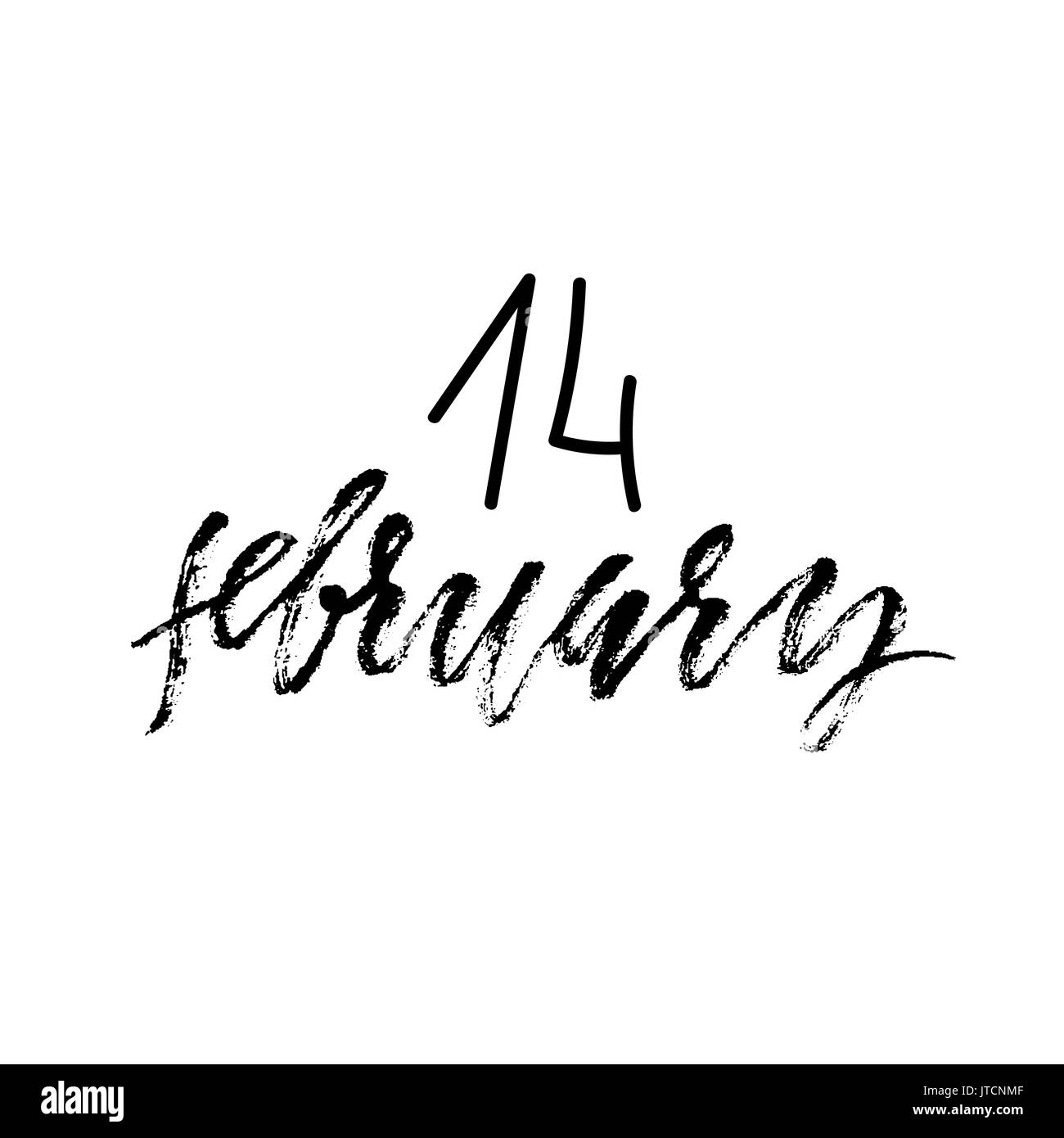 14 february banner Black and White Stock Photos & Images - Alamy