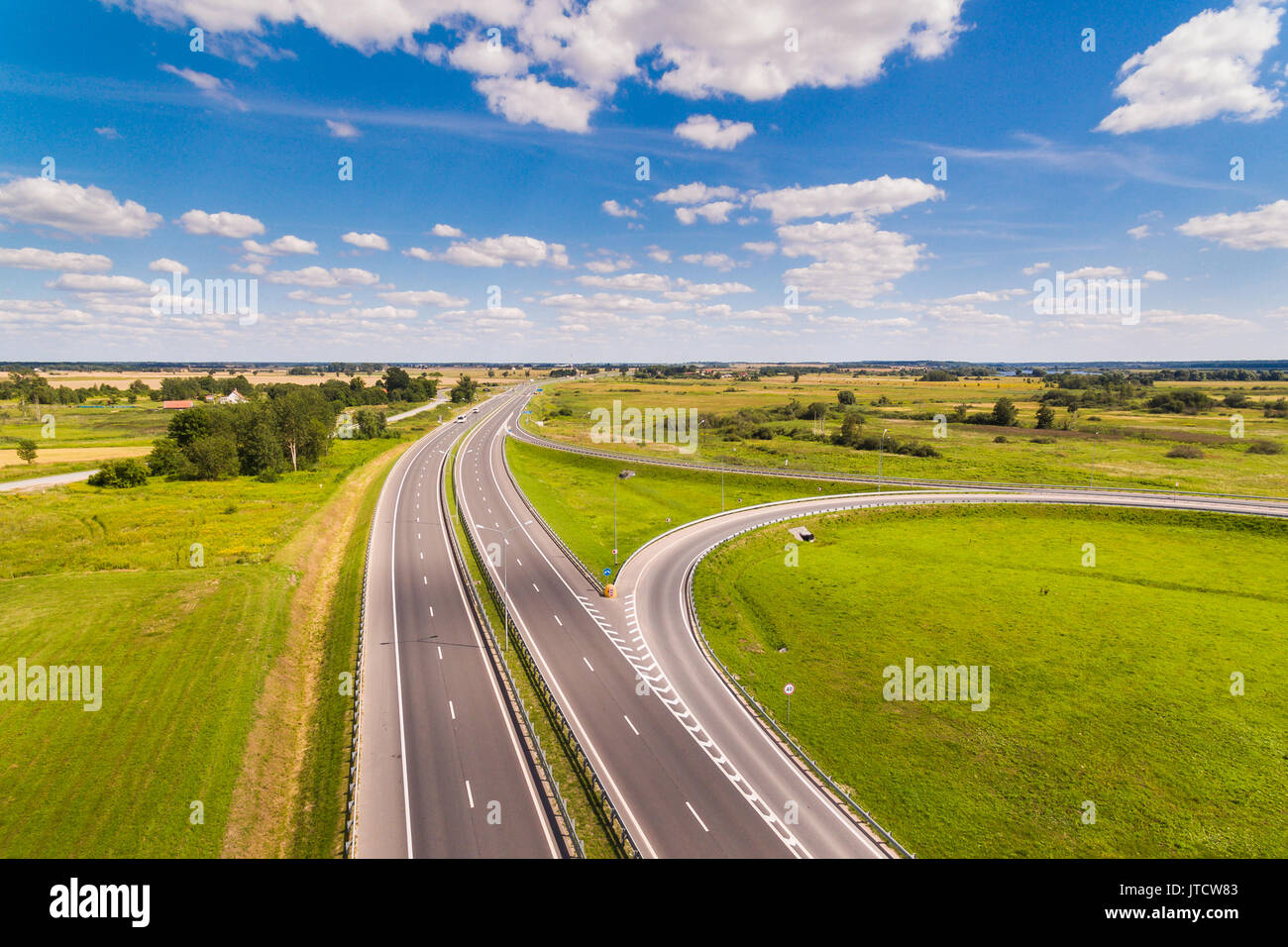 High speed highway hi-res stock photography and images - Alamy