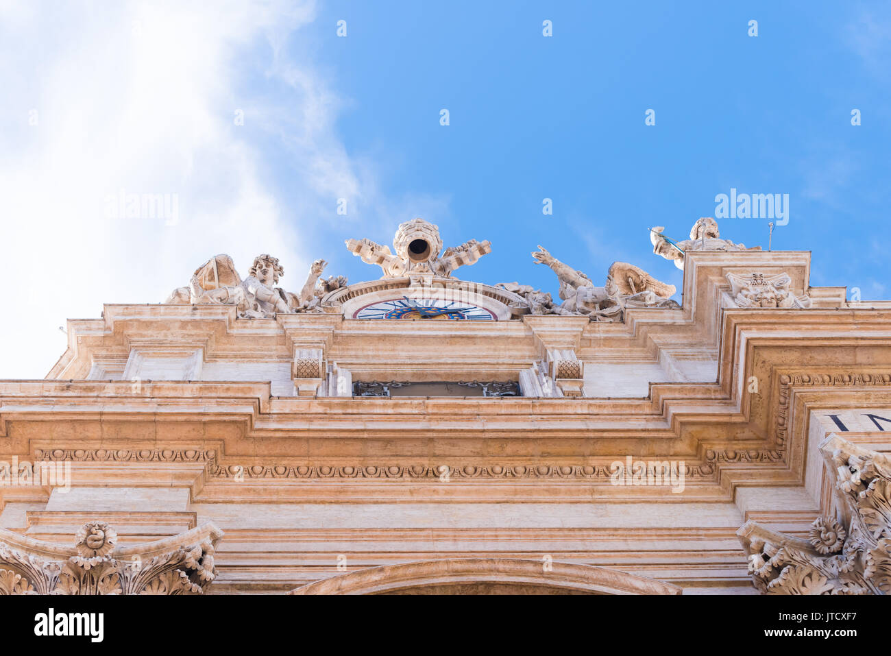 exterior of the famous st peter's basilica in vatican city Stock Photo ...