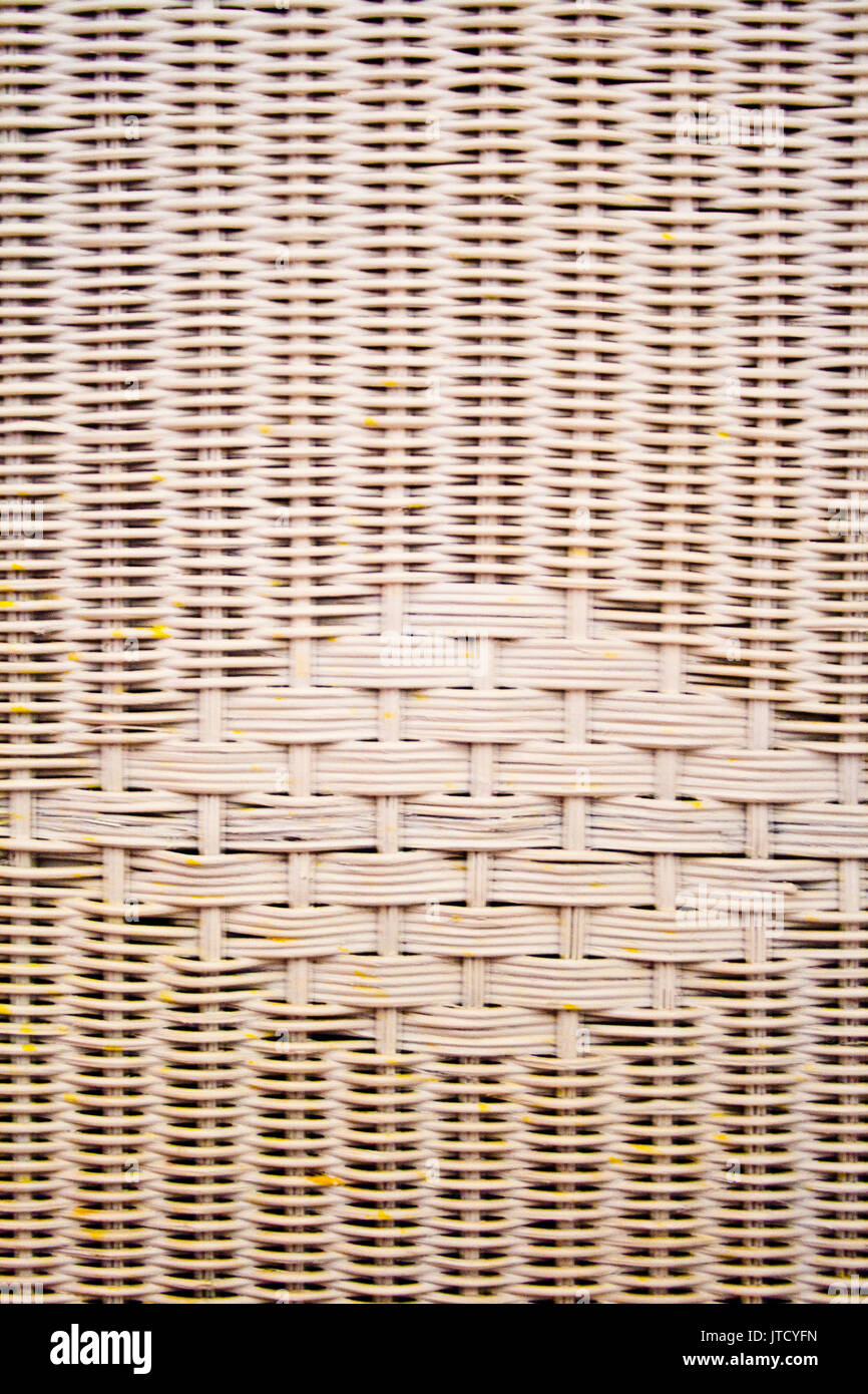 Off white wicker stripes hold a diagonal pattern shape Stock Photo - Alamy
