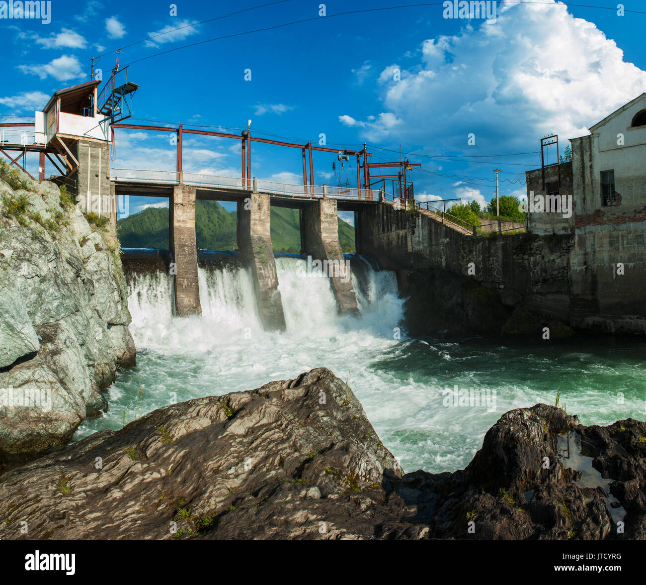 Hydro power station Stock Photo - Alamy