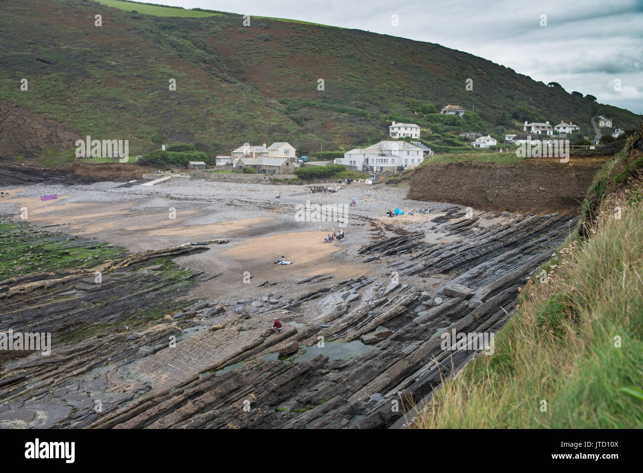 Crackington cottage hi-res stock photography and images - Alamy