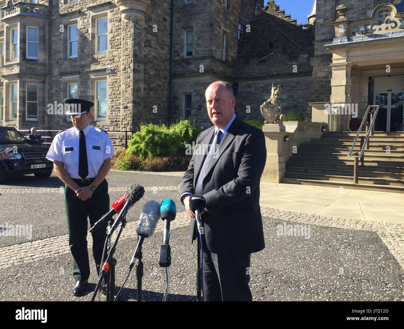 BEST QUALITY AVAILABLE PSNI chief constable George Hamilton speaks to ...