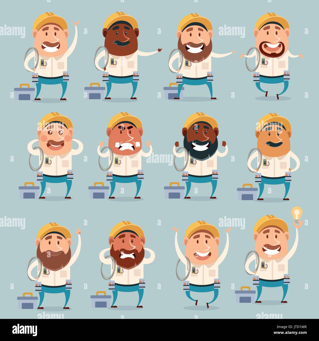 Electrical safety cartoon hi-res stock photography and images - Alamy