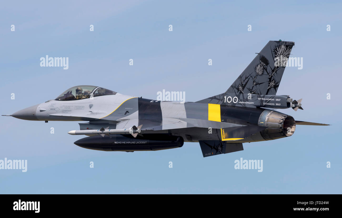 F-16AM, FA-132, 1st Squadron Stingers at the Royal International Air ...