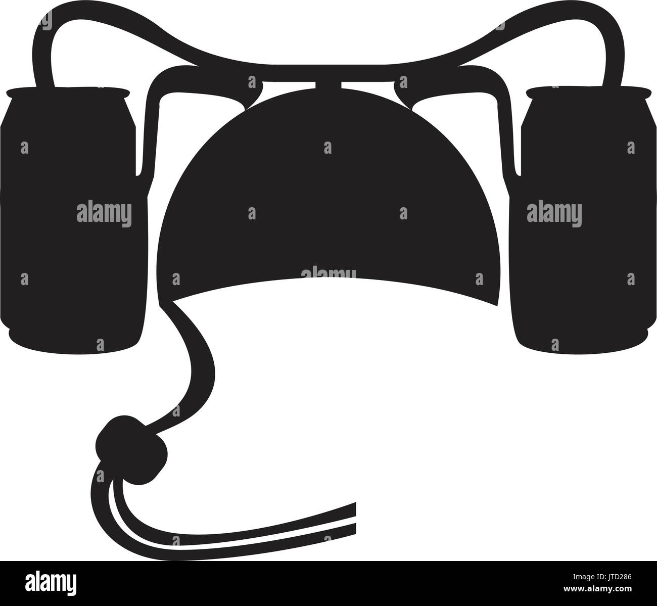 Isolated beer hat Stock Vector Image & Art - Alamy