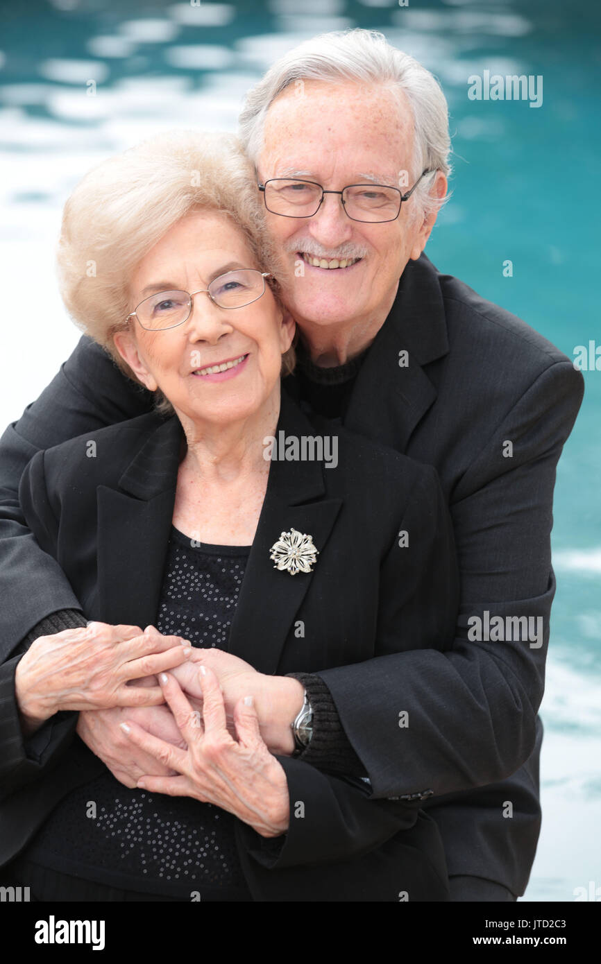People, couple, elderly, embraced, 70 years Stock Photo - Alamy