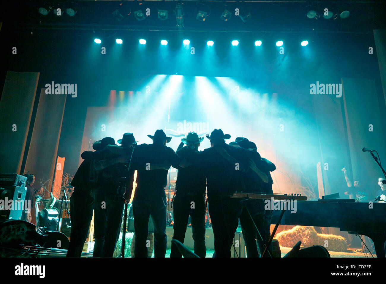 People, filming, program, studio, stage band singer Stock Photo - Alamy
