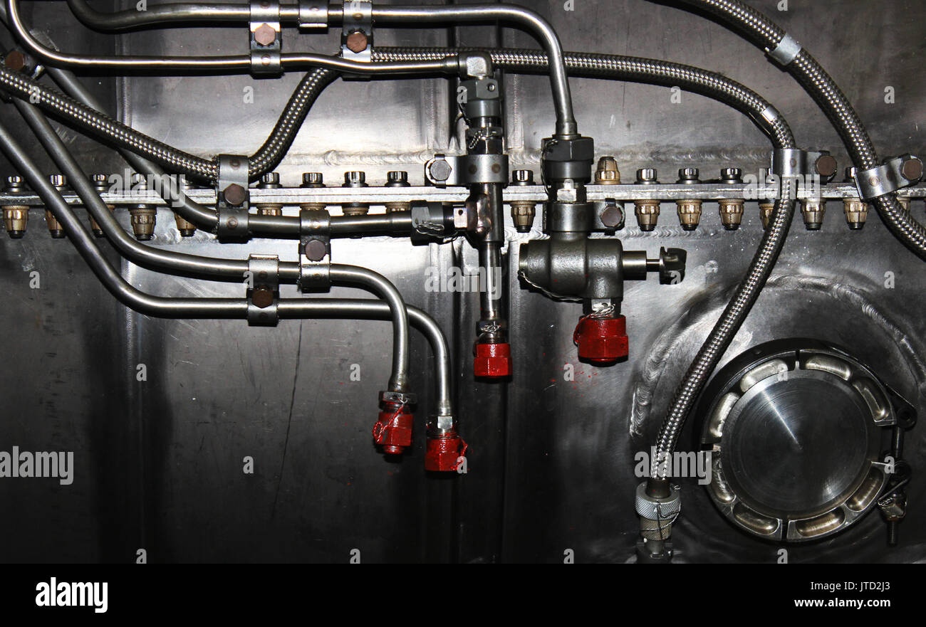 the internal structure of the aircraft engine, army aviation, military ...
