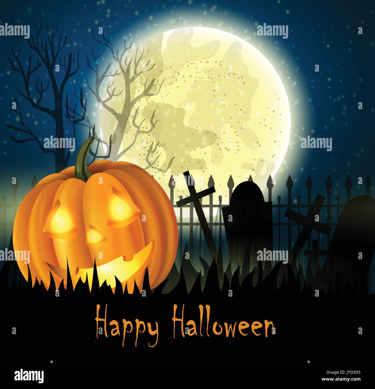 Halloween spooky background Stock Vector Image & Art - Alamy