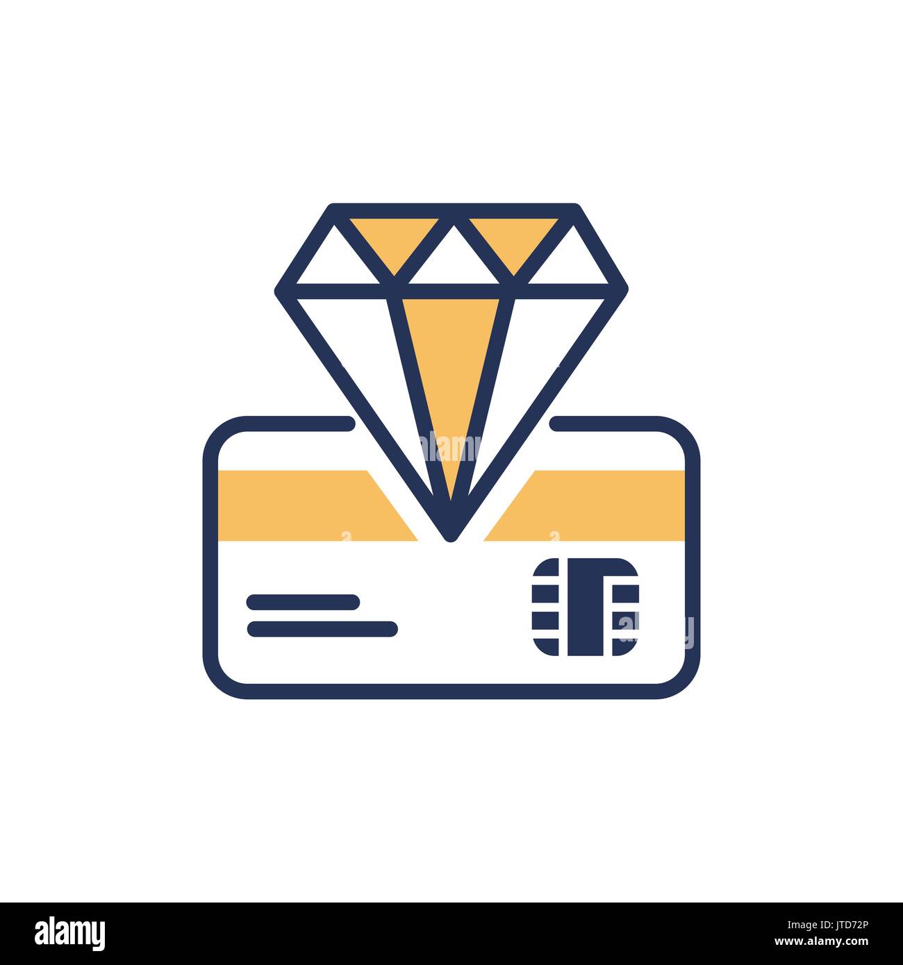 Premium Card - modern vector line design icon Stock Vector Image & Art ...