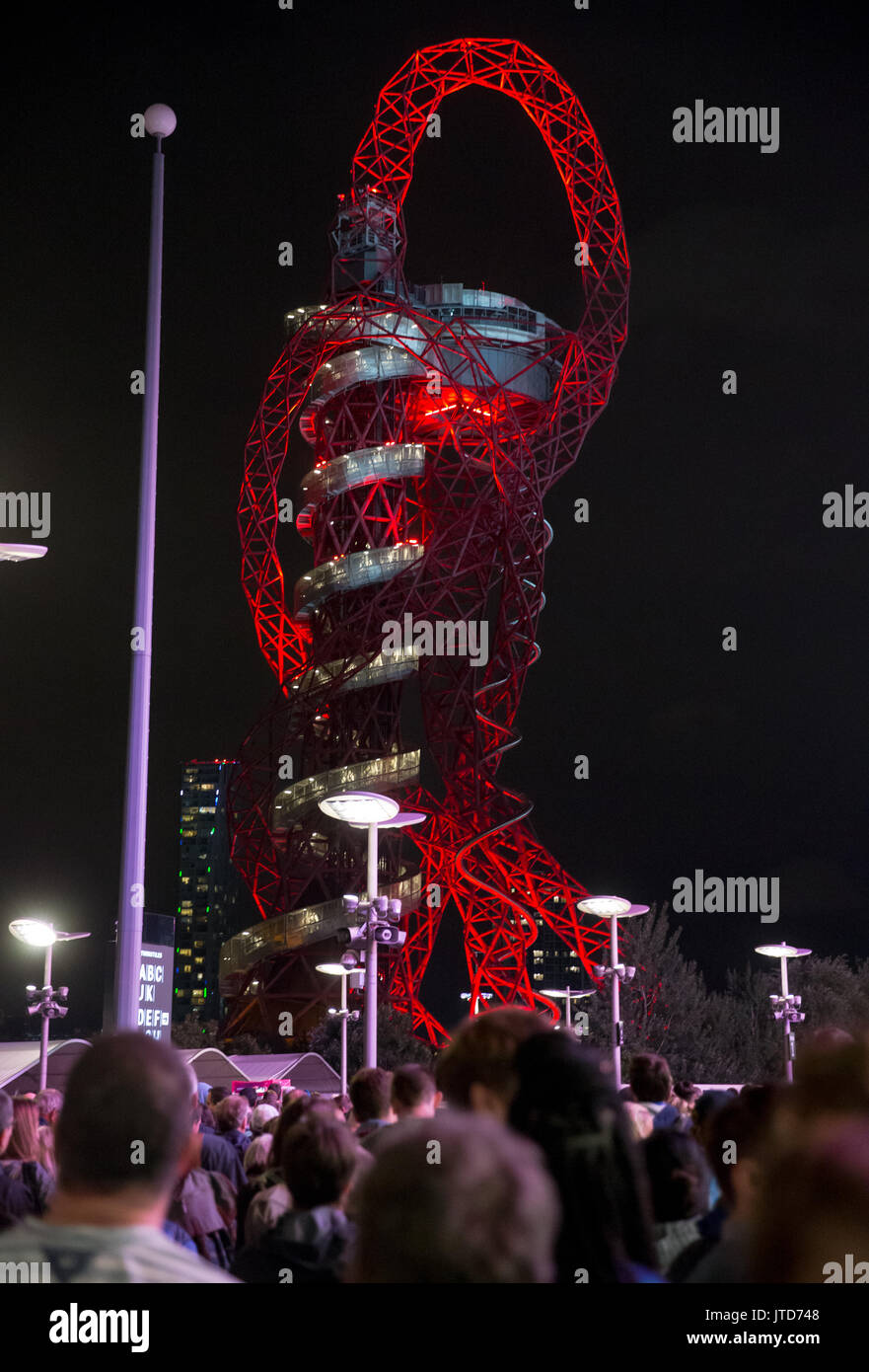 Arcelormittal orbit tower hi-res stock photography and images - Alamy