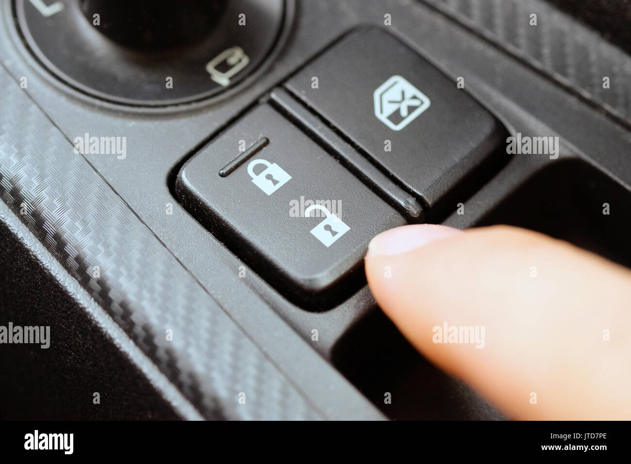 Hand adjusting car knob hi-res stock photography and images - Alamy