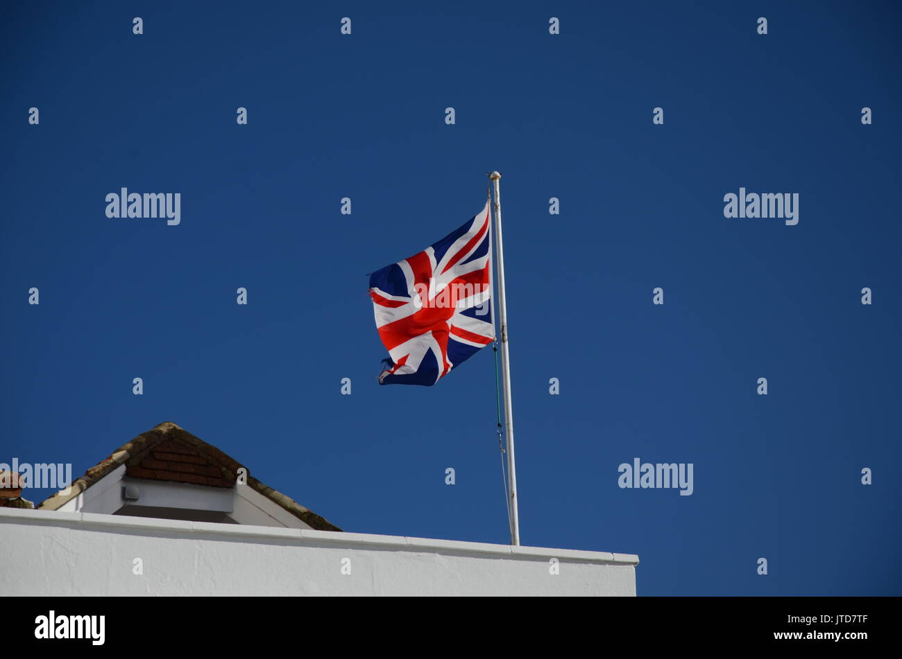 National flag of the united kingdom of great britain flags hi-res stock ...