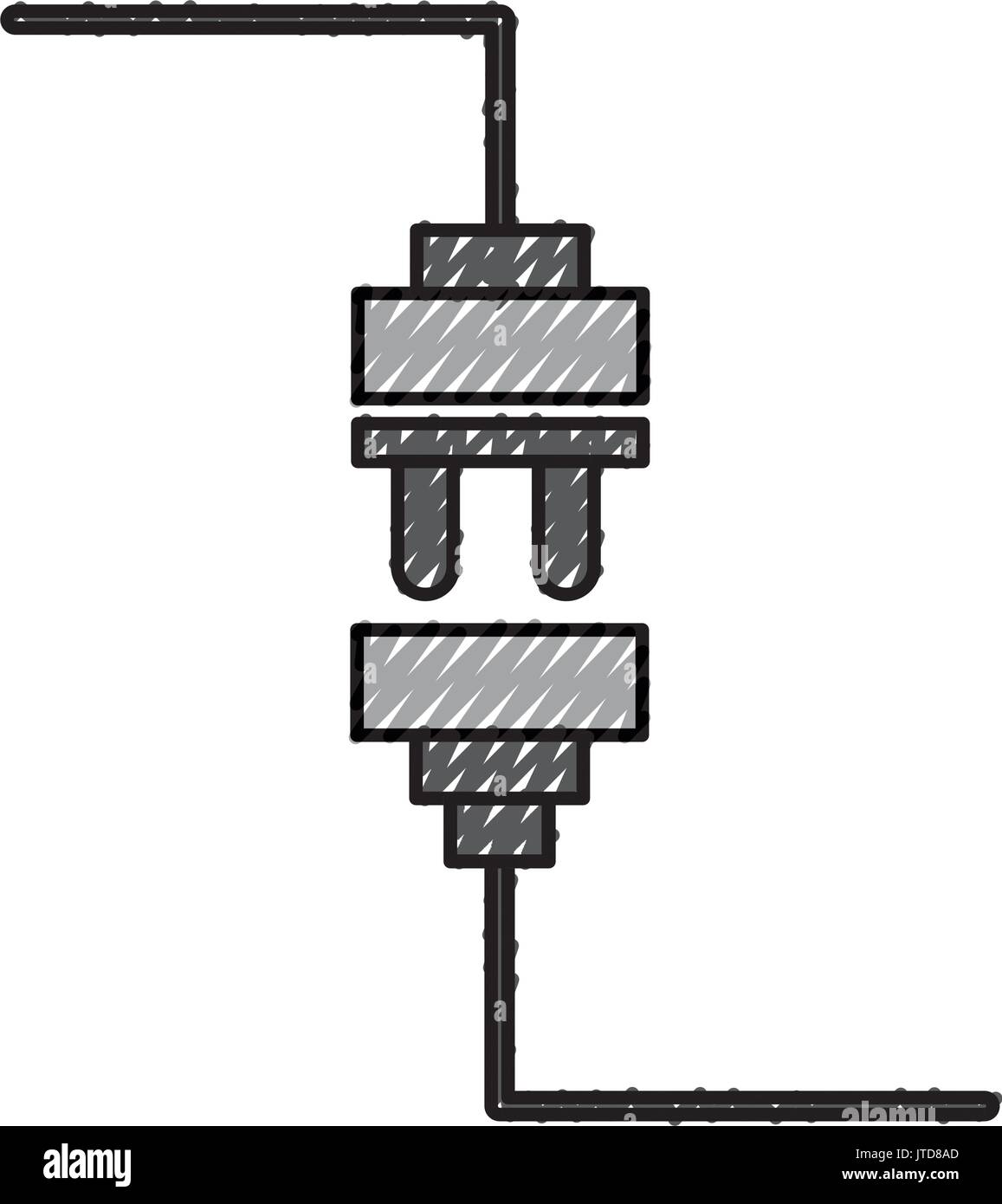 wire cable connector icon Stock Vector Image & Art - Alamy