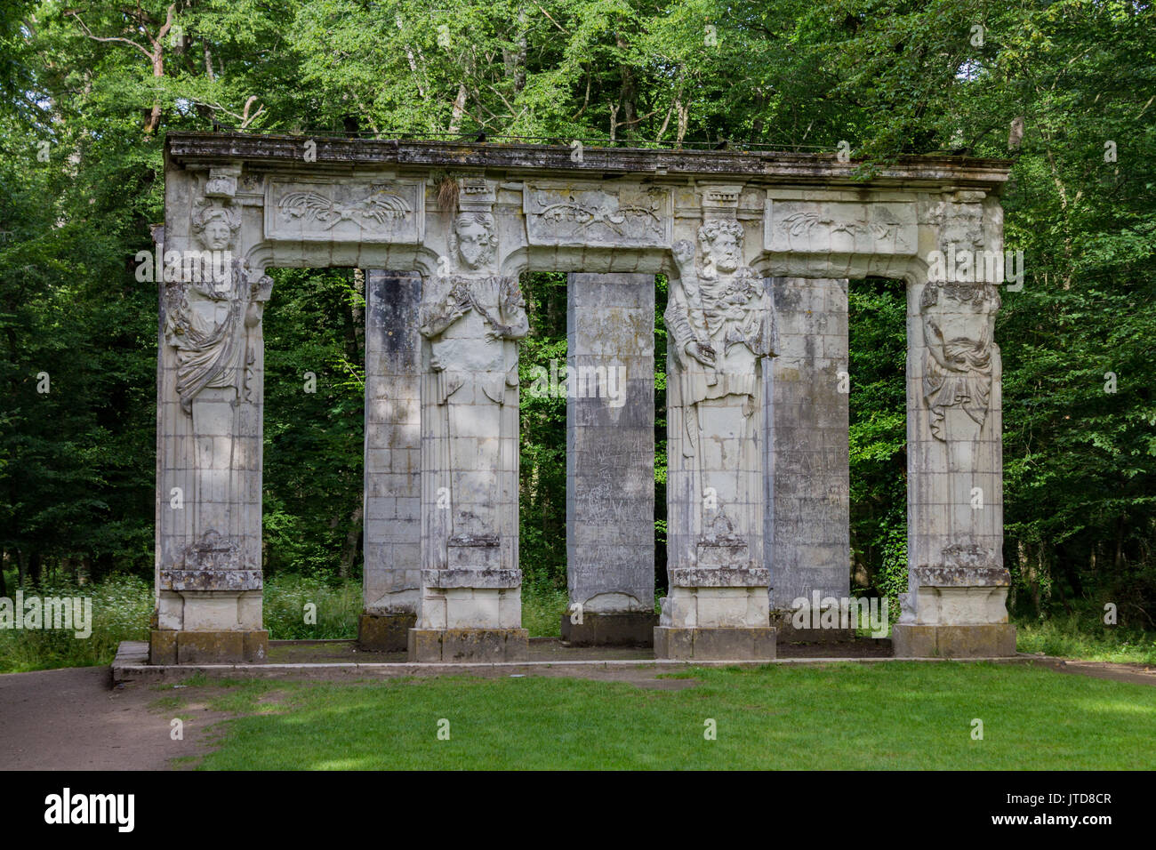 Green Maze Chenonceau Castle Loire Valley France Stock Photo - Alamy