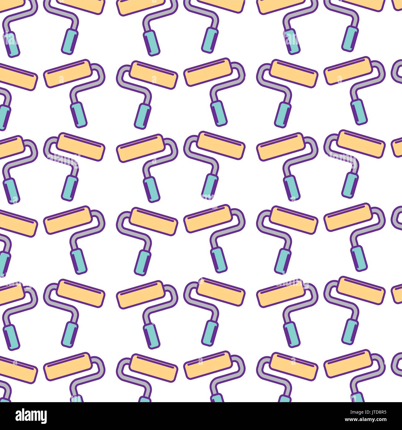 paint roller pattern background Stock Vector Image & Art - Alamy